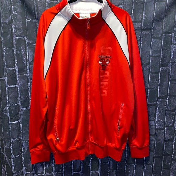 NBA | Jackets & Coats | Nba Chicago Bulls Red Digital Zipway Jacket Xxl ...